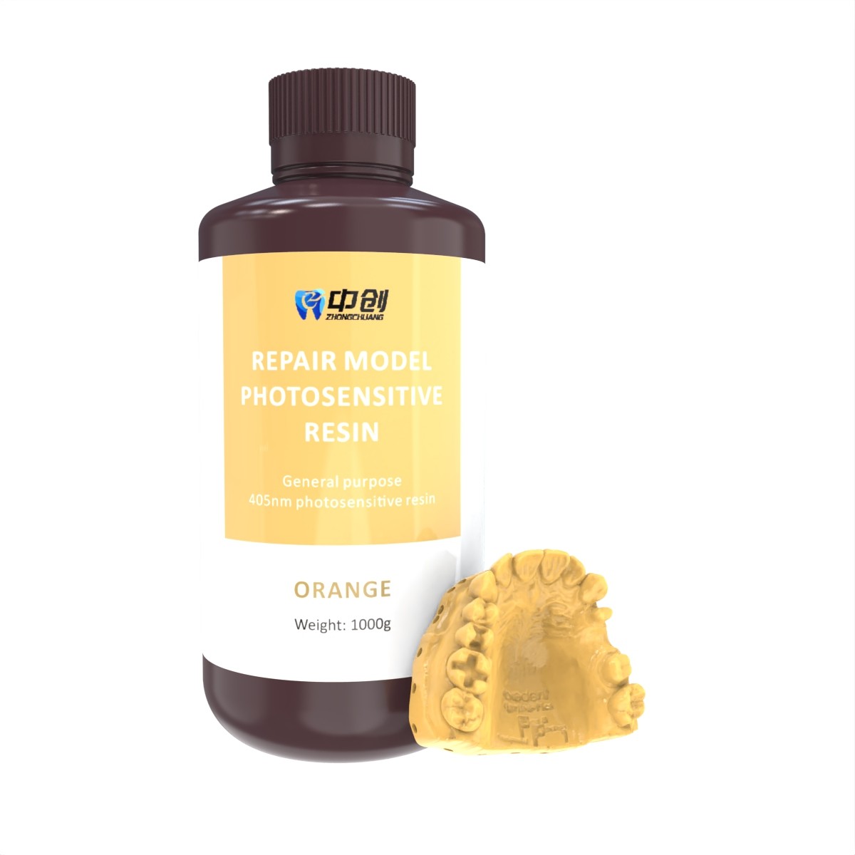 Rapid-Cure Dental Model Resin for LCD & DLP Printers