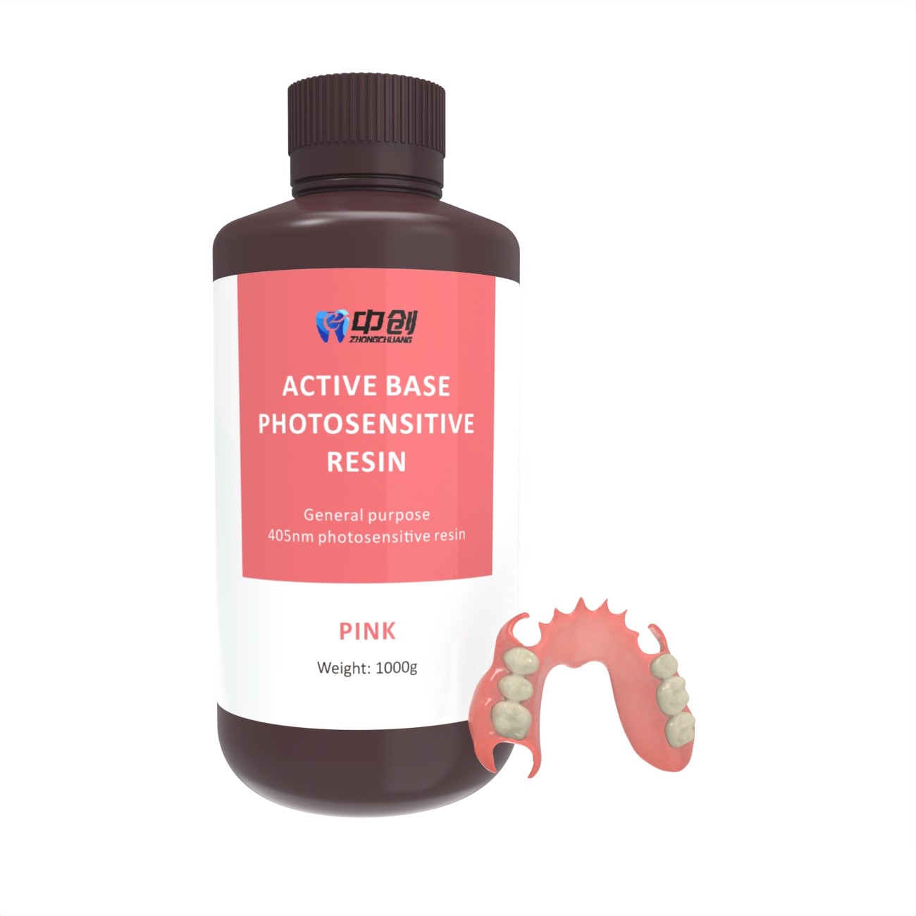 High Strength Invisible Denture Base Resin for Prosthetics