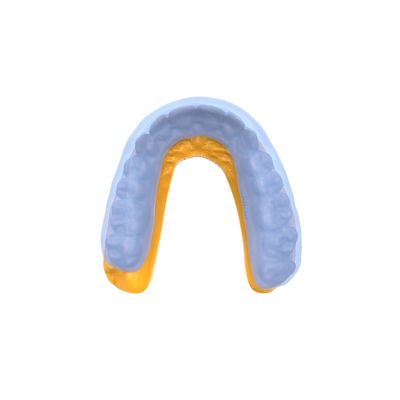 Orange Resin Soft Splint Rein Splints for Optimal Healing After Dental ...