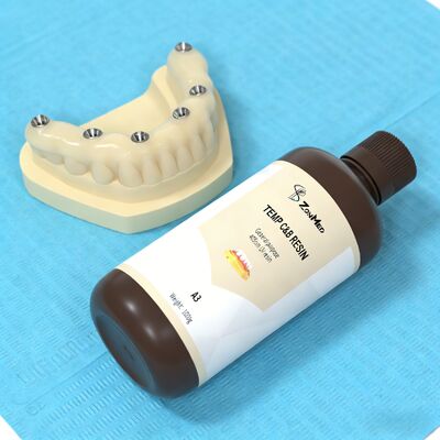 2-3 Minutes Workingtime Temp C B Resin Interim Dental Crown 3D Resin ...